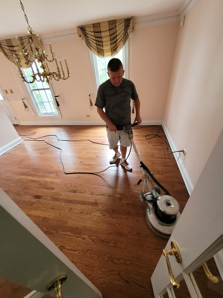Extend the Beauty of Your Wood Floor With a Buff & Coat – Mr. Floor ...